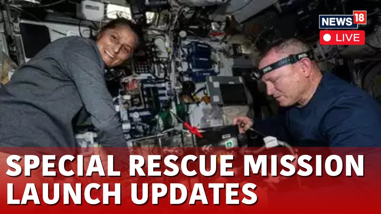 SpaceX Rescue Mission | Emergency On The ISS As Sunita Williams & Butch ...