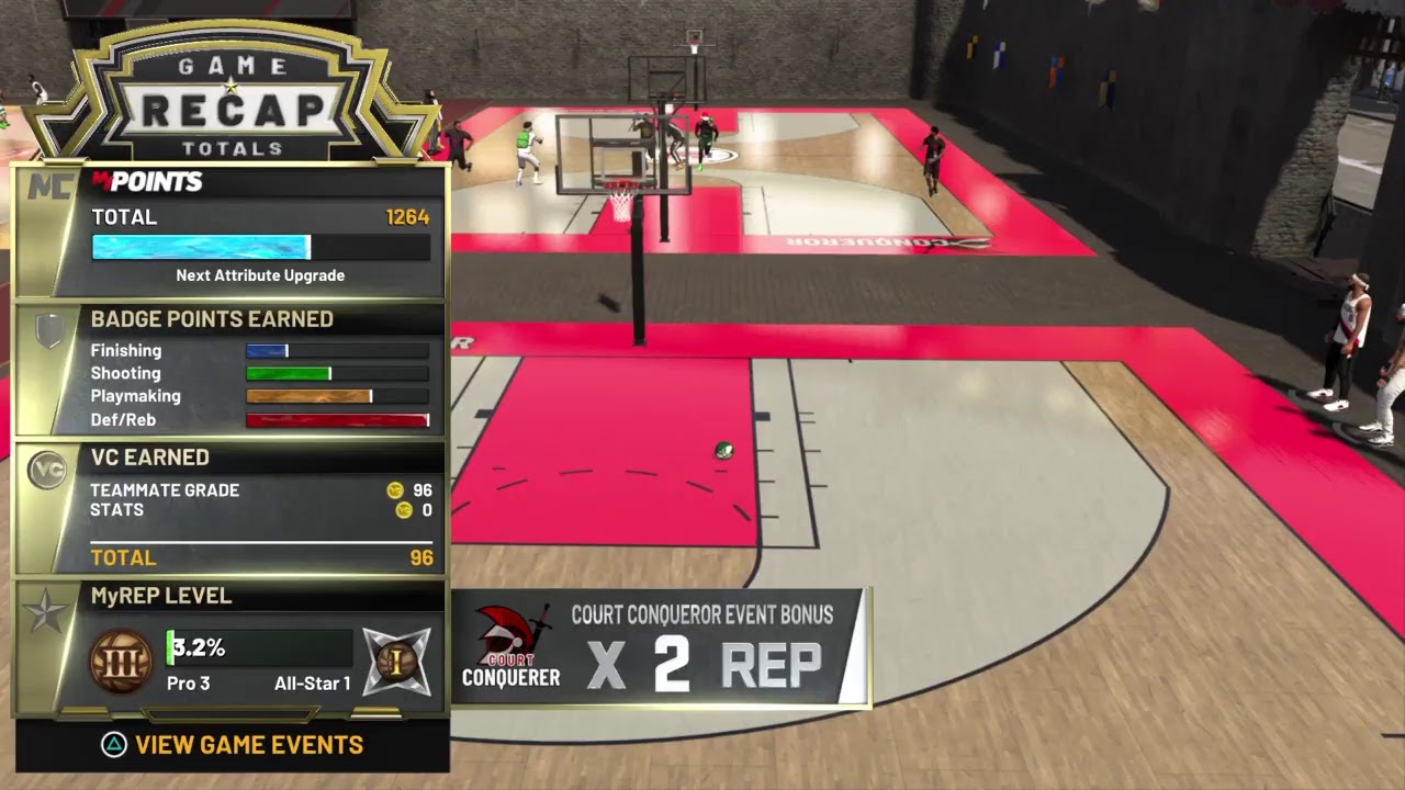 NBA 2K20, Court Conqueror. Last Two Games! - YouTube