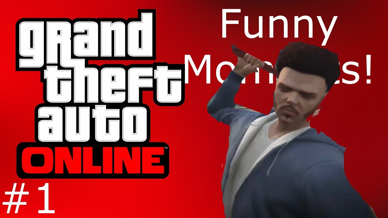 Grand Theft Auto 5 - Funny moments #1 STICKY CARS - YouTube