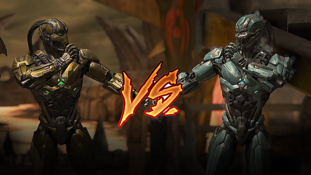 MORTAL KOMBAT X - CYRAX VS CYBER SUB-ZERO (HARD) - YouTube