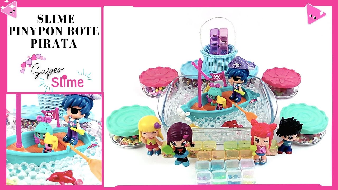 Slime videos Pinypon Barco Pirata- Satisfying, Slime Video, ASMR Slime ...