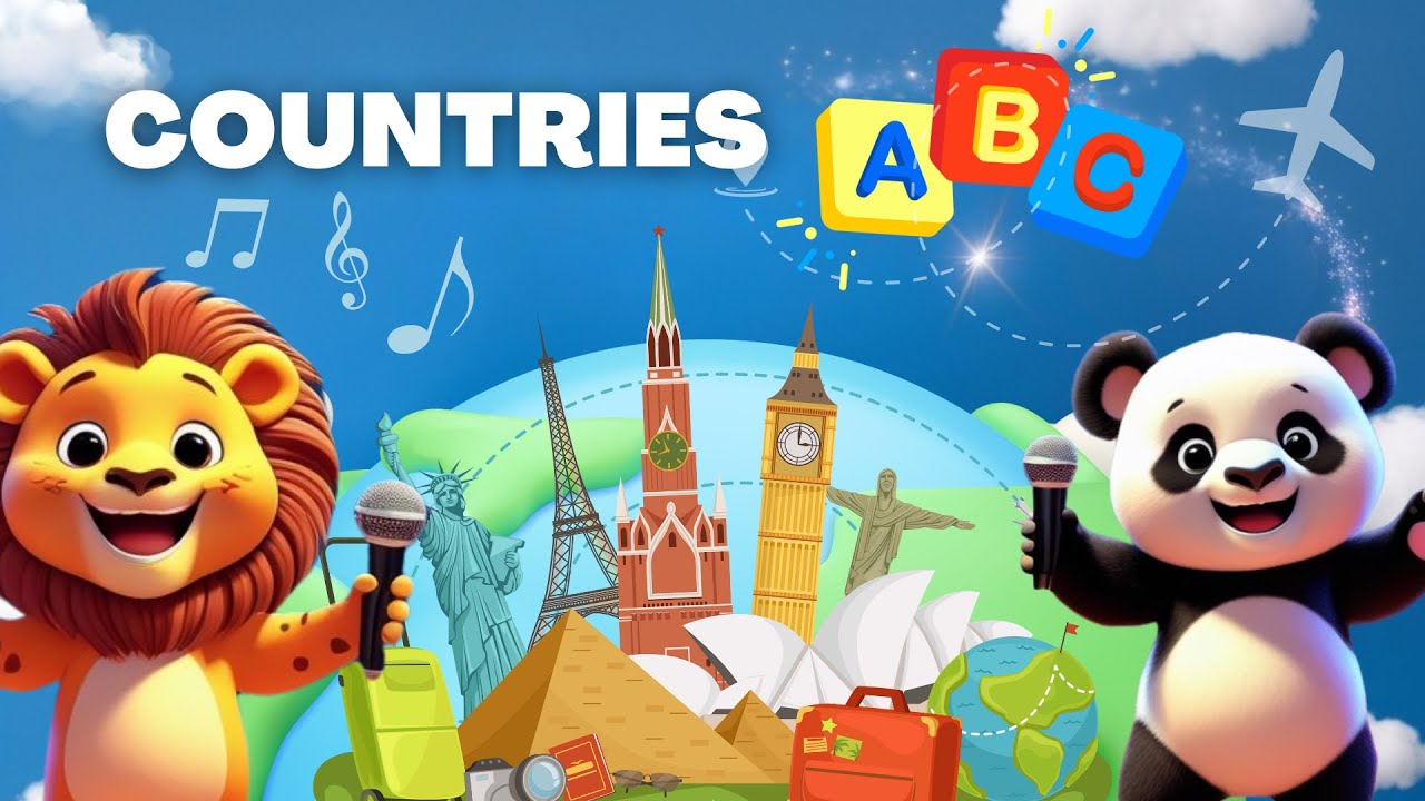Countries ABC SONG - Children of the world - Around the World - YouTube