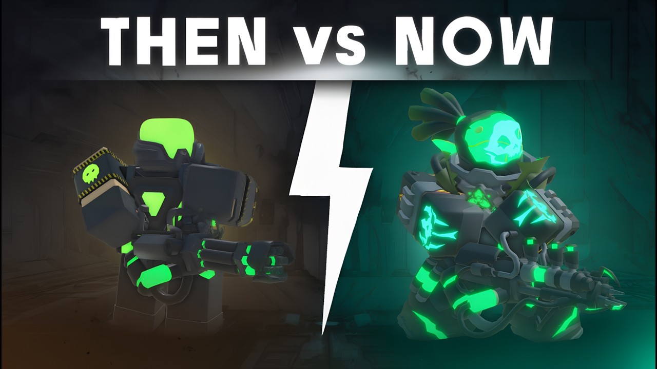 NEW TOXIC GUNNER VS OLD TOXIC GUNNER TDS - YouTube