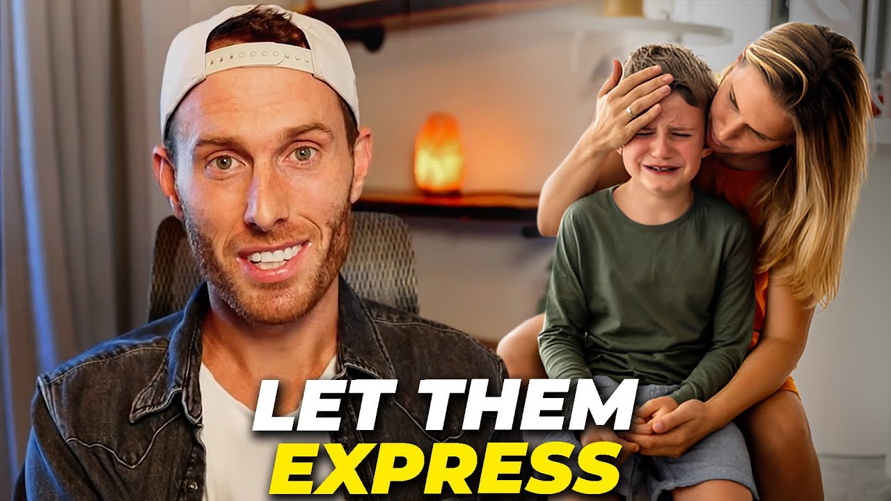 How parents can help kids express emotions - YouTube
