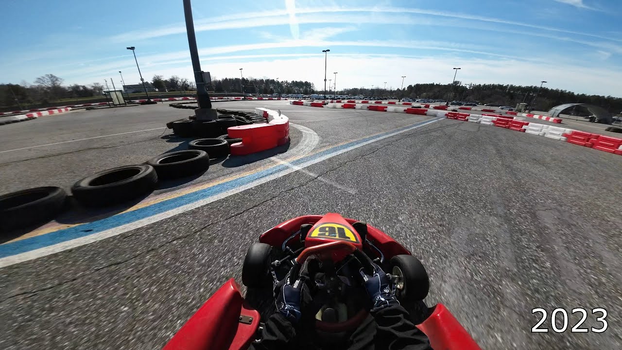 United Karting 2023 Layout Turn 1 - YouTube