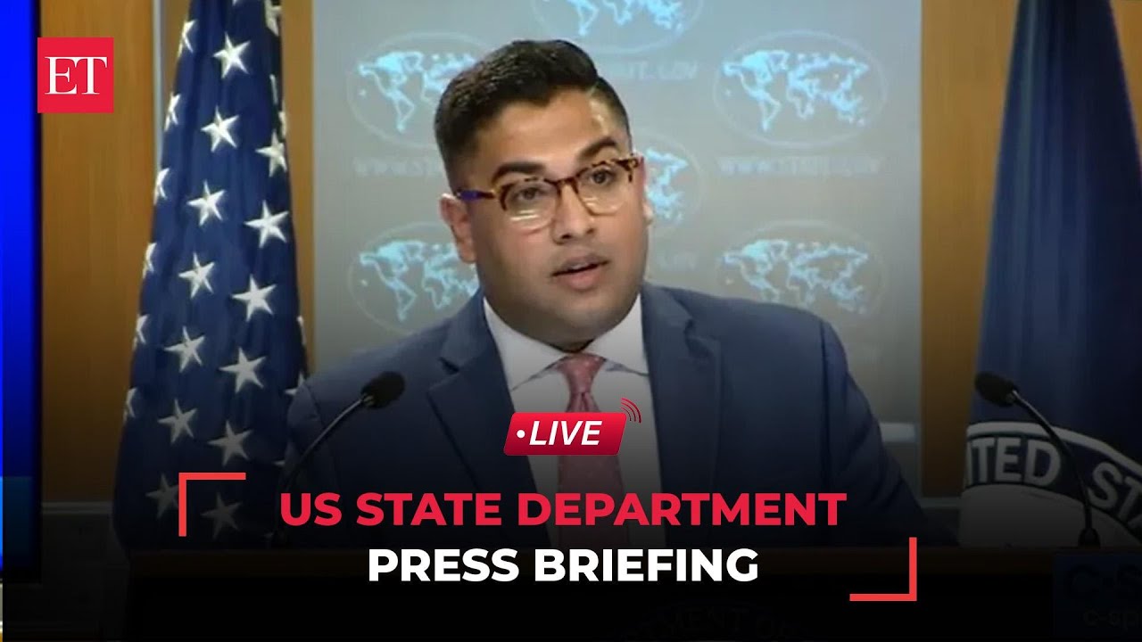 US State Dept spokesperson Vedant Patel briefs media after Republicans ...