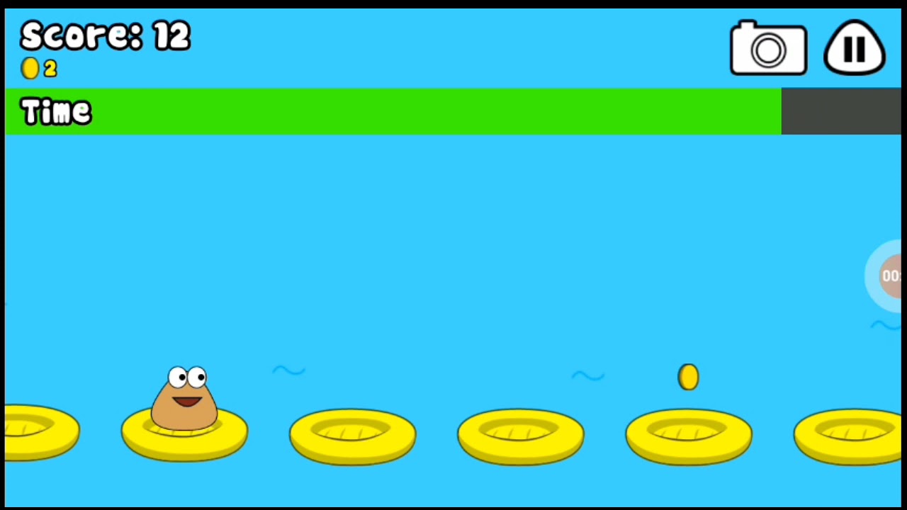 Pou games (water hop) video 5 - YouTube