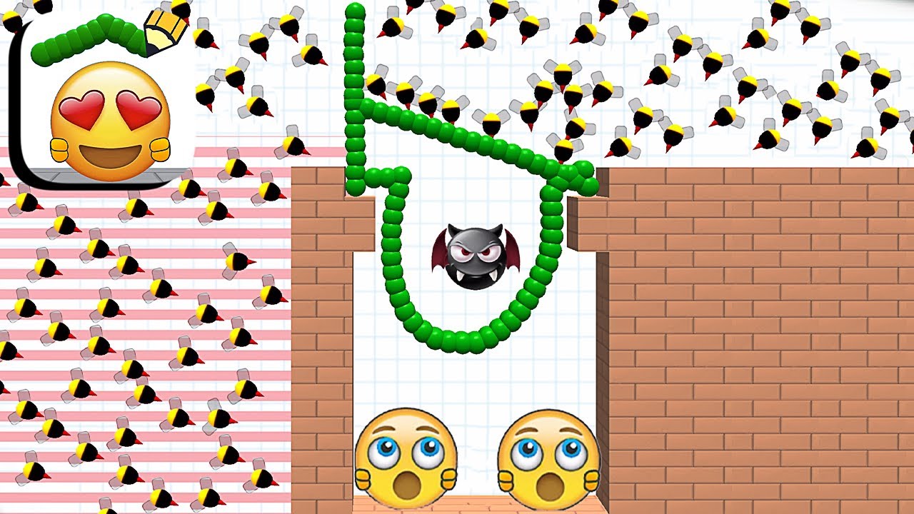 Protect Balls - All Levels Gameplay Android,ios (Levels 46-47) - YouTube