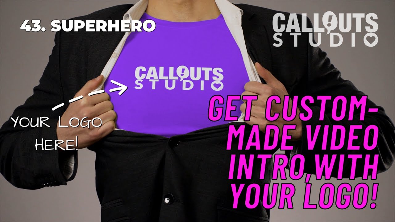 Custom Video Intro with Your Logo, preview of Intros 31 to 60 - YouTube