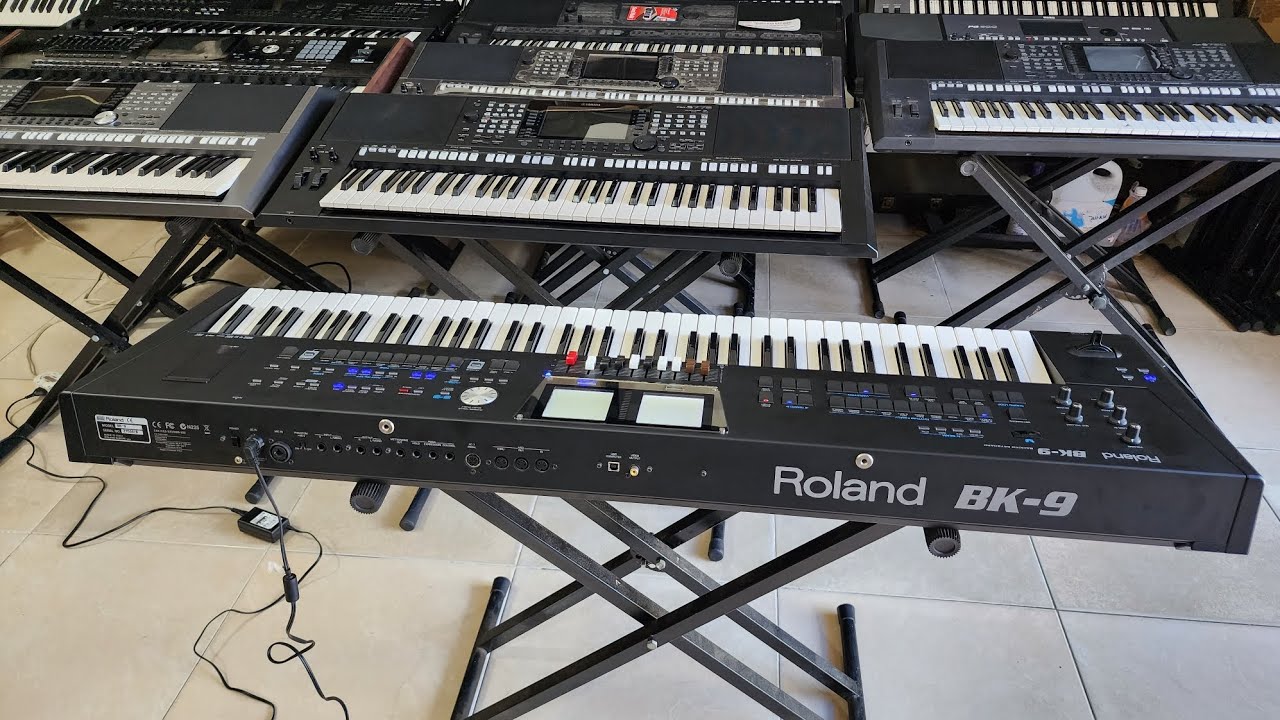 (Đã Bán) đàn Roland BK-9 đẹp xuất sắc giá rẻ (0986034610) - YouTube