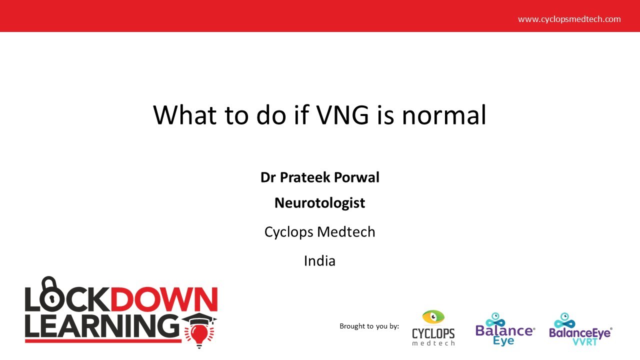What to do if VNG is normal - A case presentation by Dr. Prateek Porwal ...