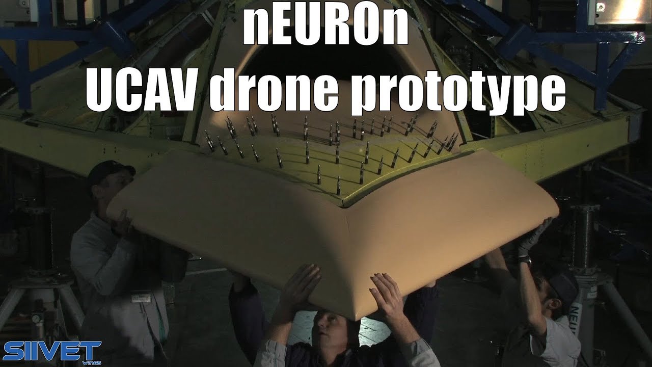 Dassault nEUROn UCAV European Combat Drone Prototype Assembly #6 - YouTube