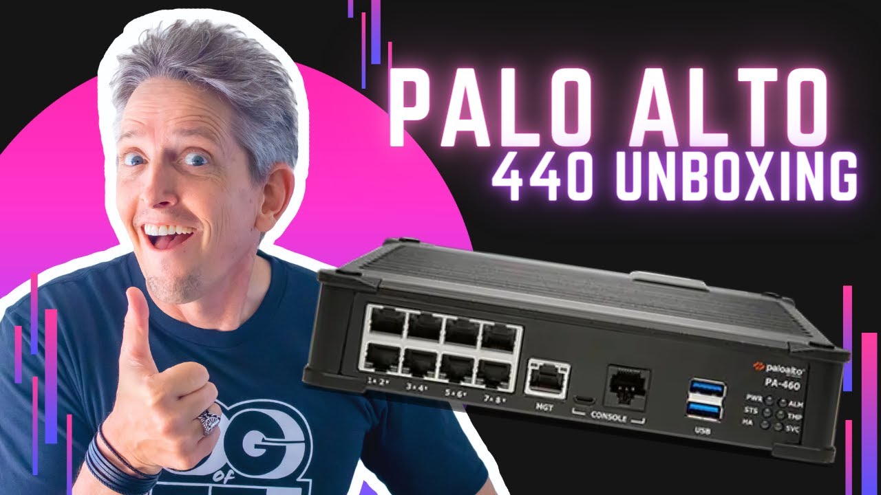 Palo Alto Firewall PA 440 Unboxing Startup First Time Setup YouTube