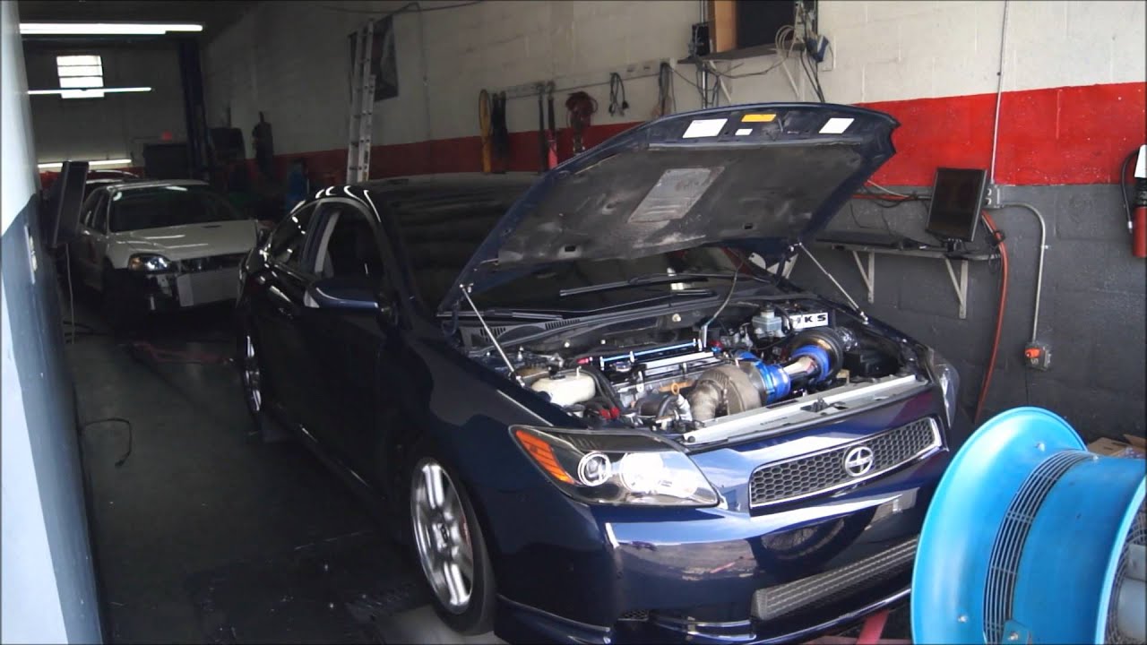 PSIRacing Scion TC Turbo - YouTube