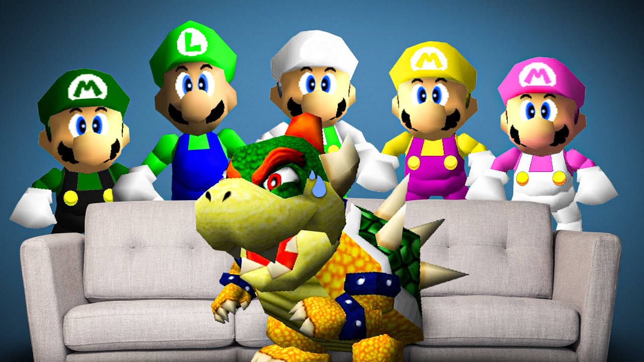 Wir sammeln 120 Sterne in der neuen Super Mario 64 MULTIPLAYER Mod ...