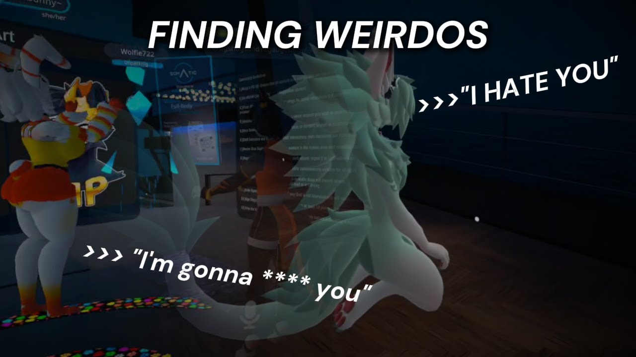 Finding WEIRDOS in VRChat... - YouTube