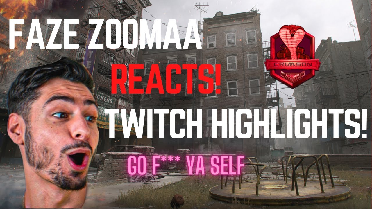 ZooMaa REACTS to my clip! (Twitch Highlights!) - YouTube