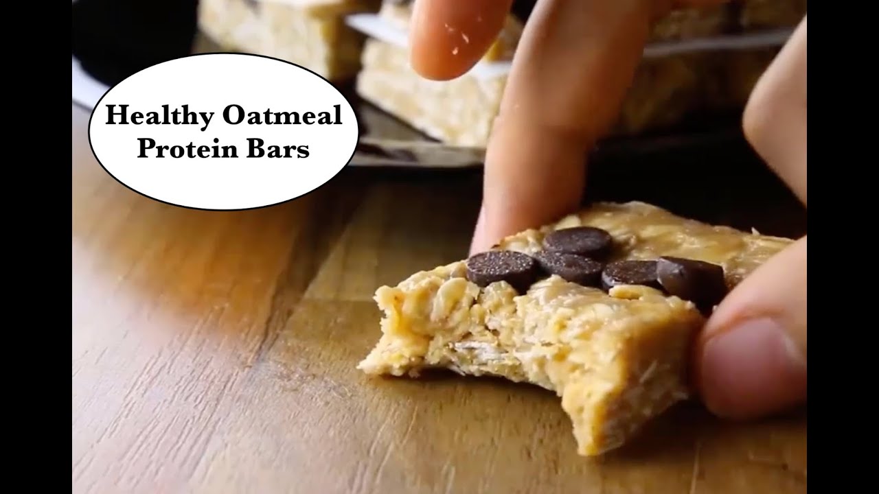 Delicious Healthy Oatmeal Honey Protein Bars | Quick & Easy Recipes ...