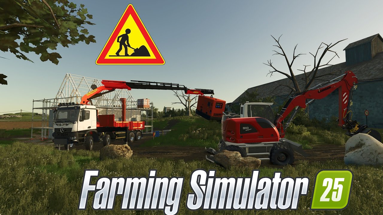 FS25 TP map Rohan rangement et aménagement partie 1 - YouTube