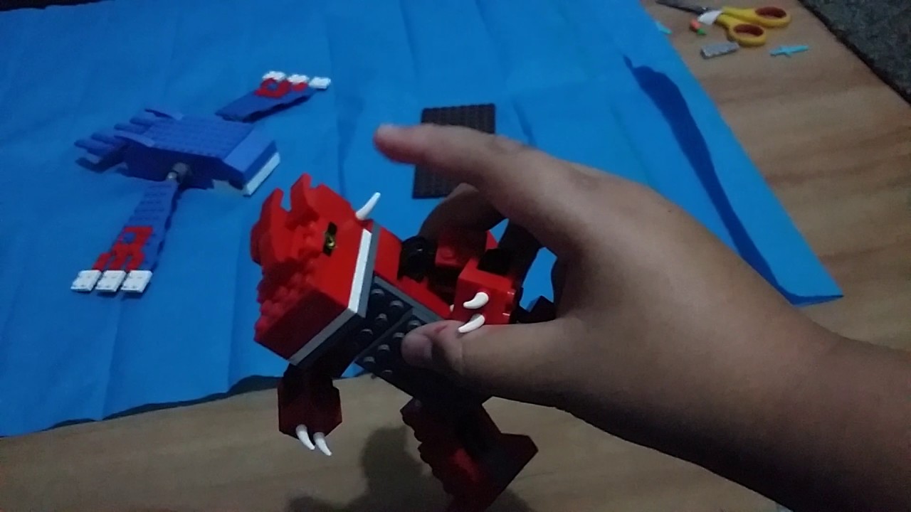 Lego groudon and kyogre - YouTube