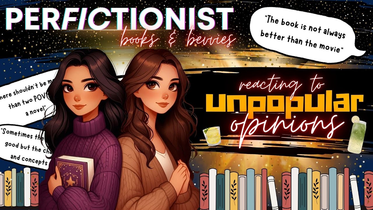 Books and Bevvies | Unpopular Book Opinions - YouTube