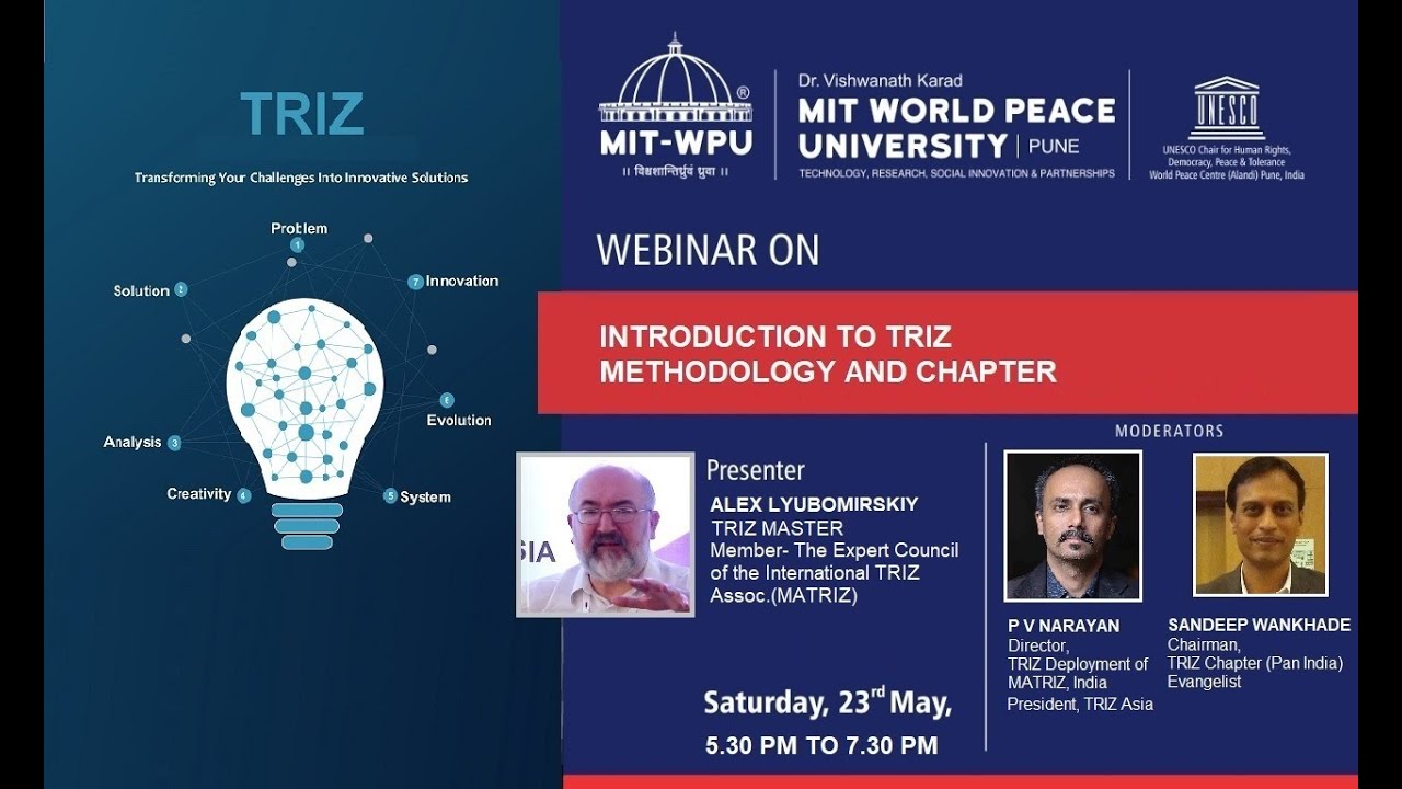 INTRODUCTION TO TRIZ METHODOLOGY AND CHAPTER - YouTube