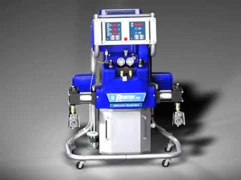 Graco Reactor H25 Proportioner Video - YouTube