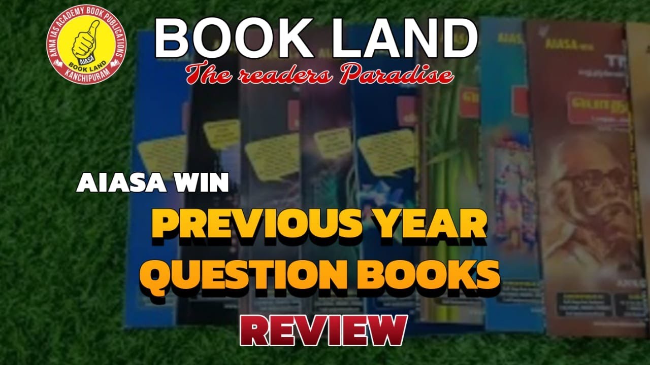 AIASA WIN PREVIOUS YEAR QUESTION BOOKS | AIASA | TNPSC - YouTube