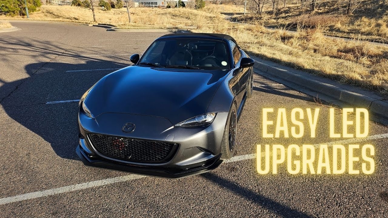 ND Miata - Easy LED upgrades how to. - YouTube