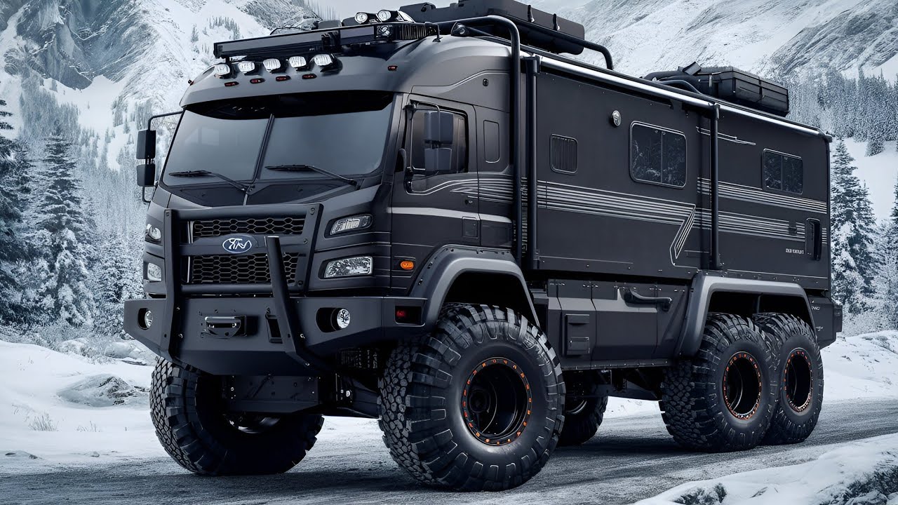 "Ford Motorhome Truck: A Perfect Blend of Adventure and Comfort - YouTube