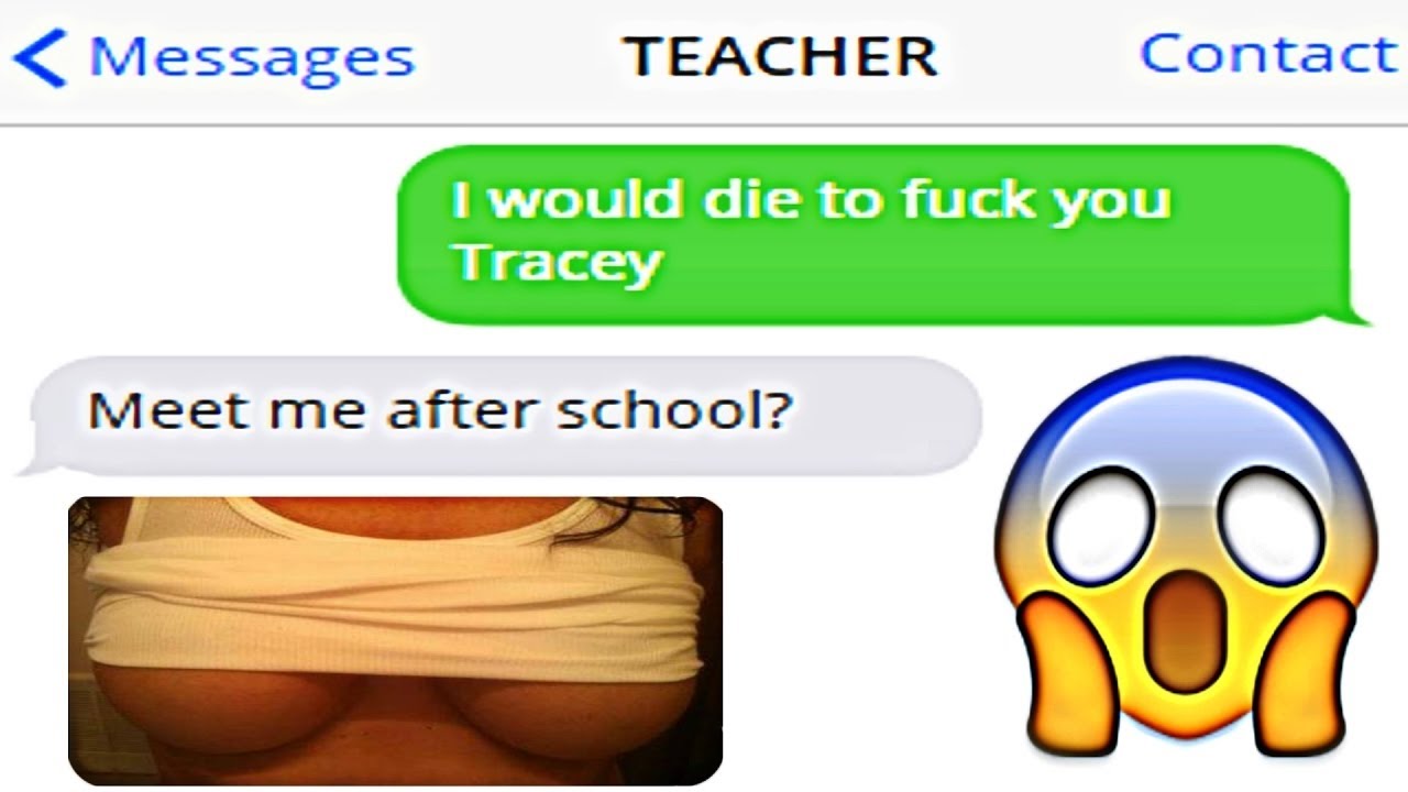 Awkward TEACHER - STUDENT Texts 2016 - YouTube