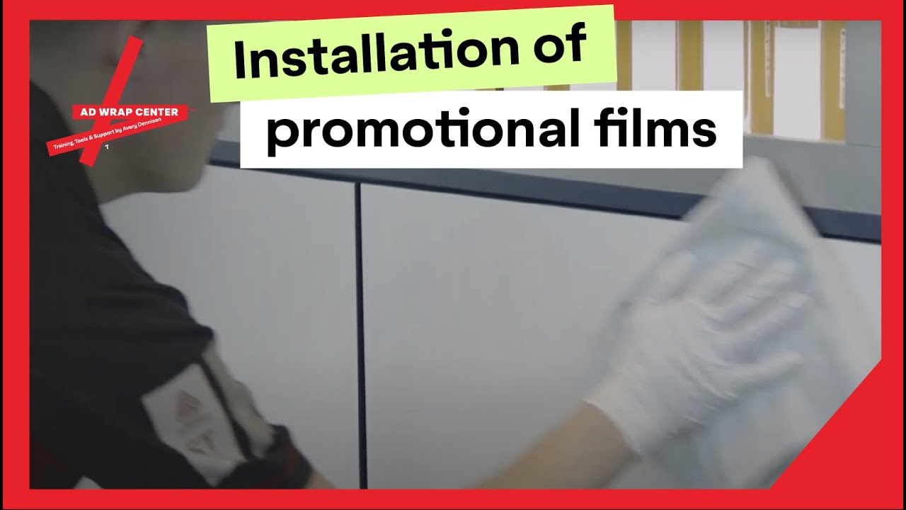 Installation of promotional films / Tips & Tricks