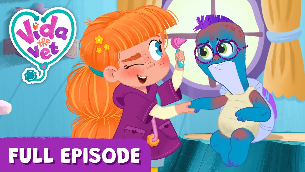 Tidbit’s Stinging Sunburn @VidaTheVet Full Episode | Animal Cartoons ...
