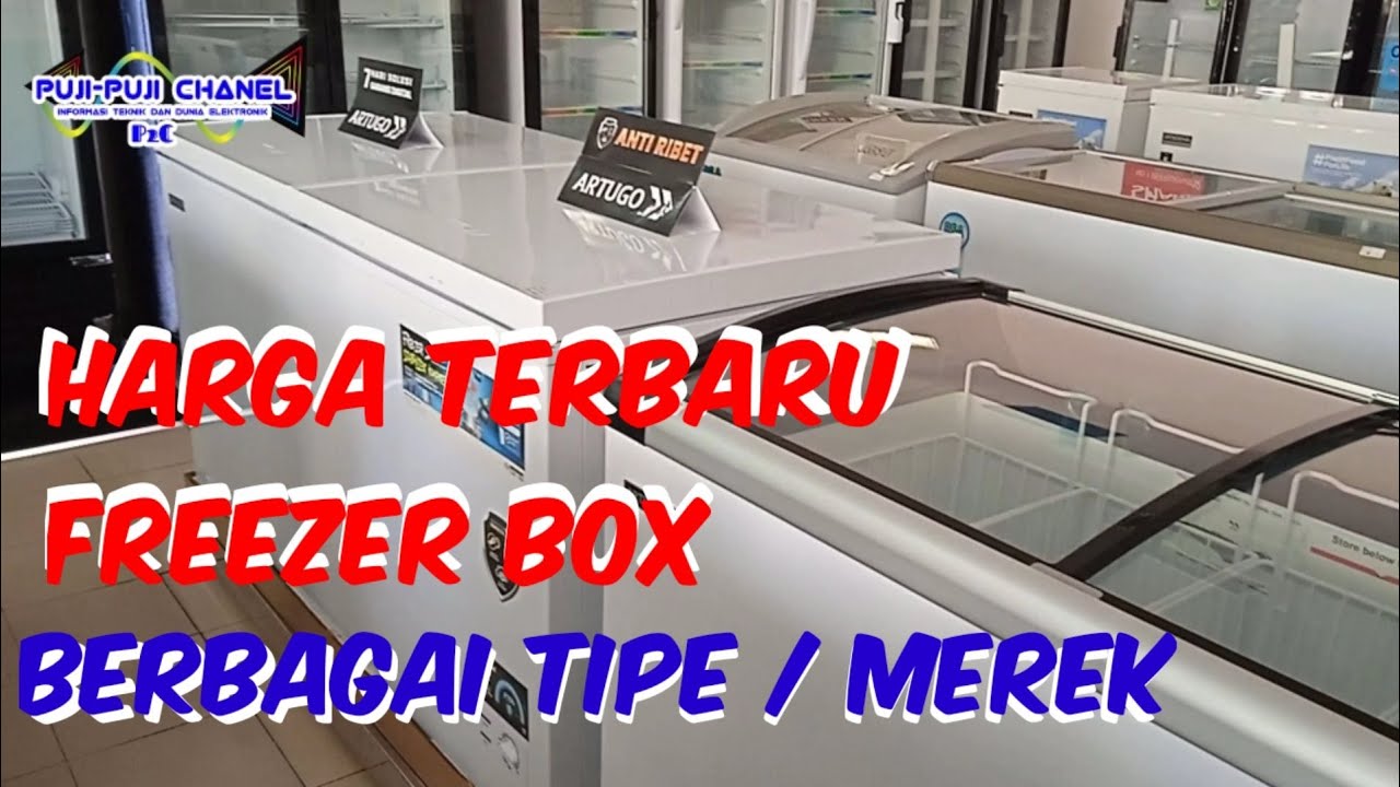 REKOMENDASI DAN HARGA FREEZER BOX TERBARU - YouTube