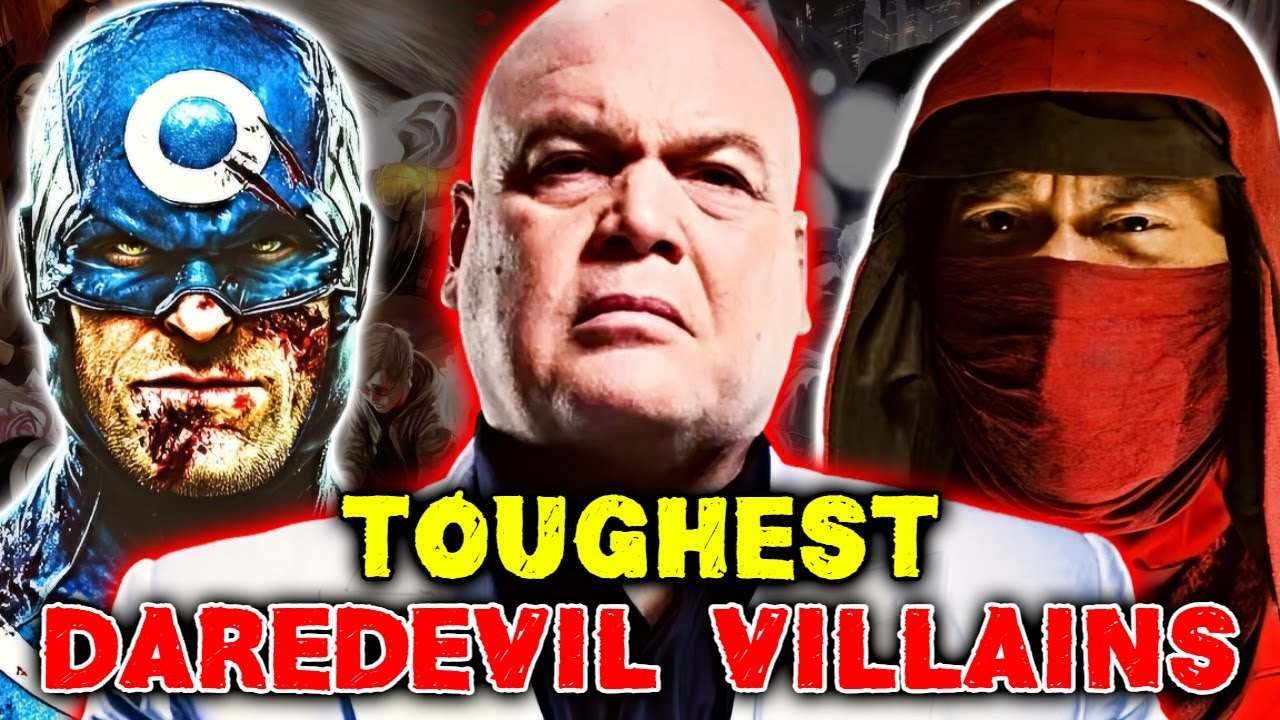 12 Most Powerful Daredevil Villains - Explored - YouTube