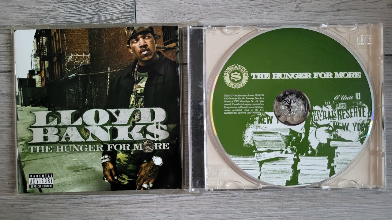 Lloyd Banks - The Hunger for More CD Album UNBOXING HD | Product ...