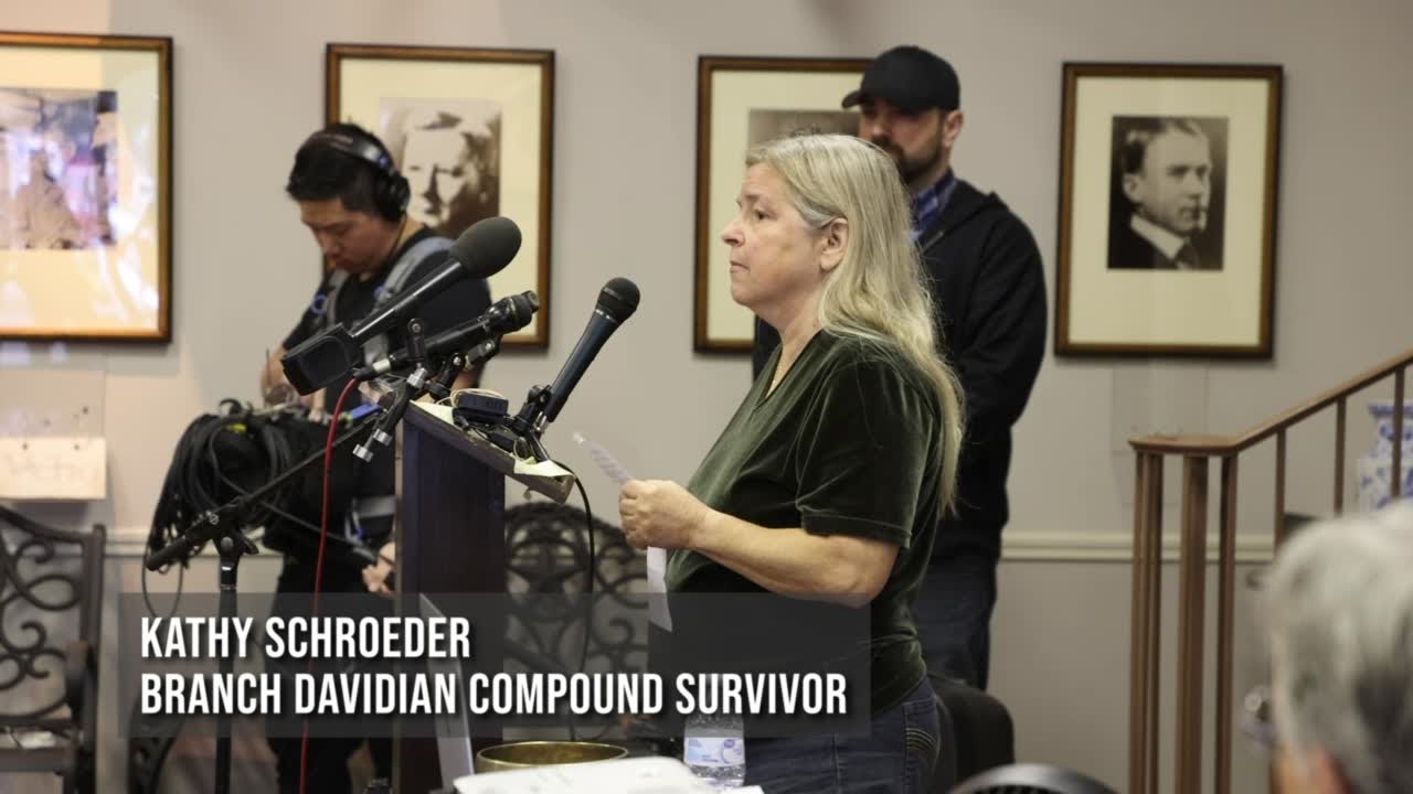 Kathy Schroeder: Words misinterpreted in 'Waco: American Apocalypse ...