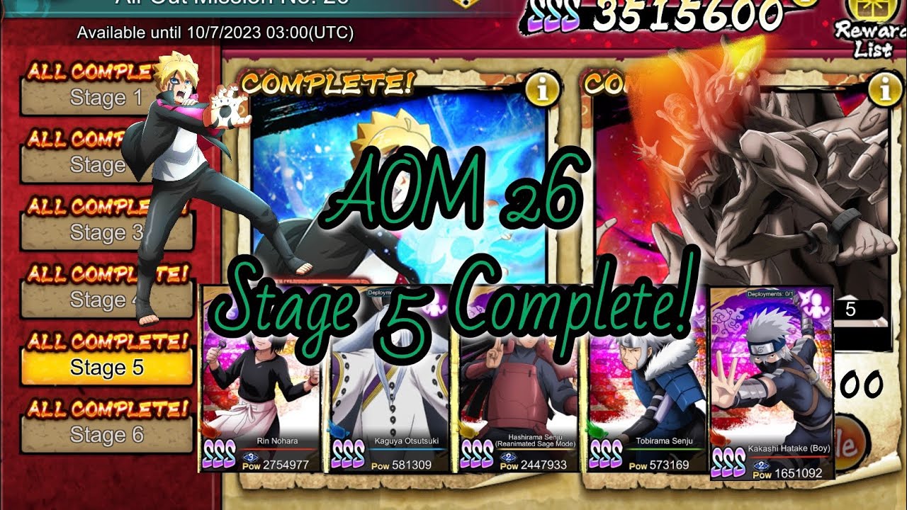 AOM no.26 | complete stage 5! | fair test - YouTube