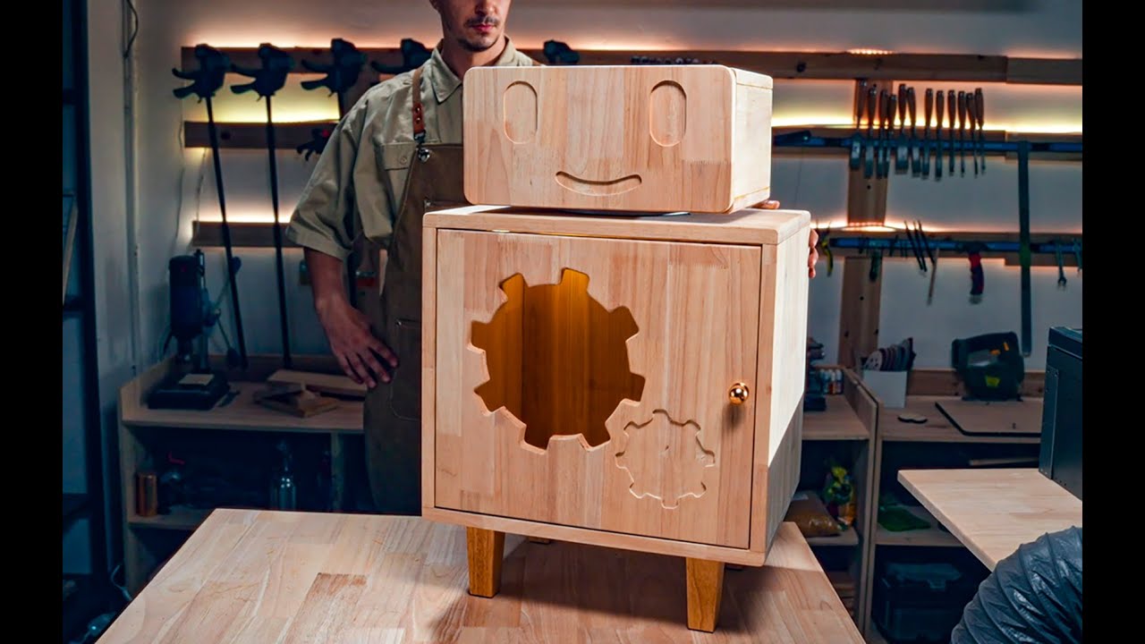 A Showcase of a Robot Cabinet that Balances both Aesthetics and ...