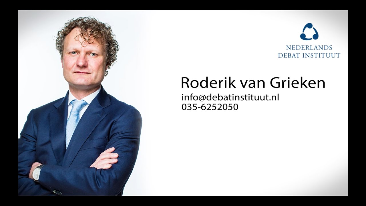 Showreel | gespreksleider & dagvoorziter Roderik van Grieken - YouTube