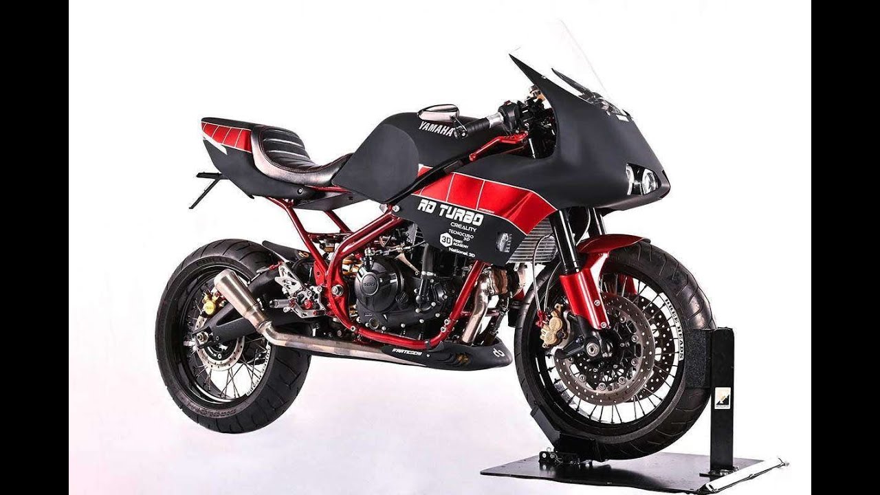 เหล๋าข่าวมอไซค์ : YAMAHA RD R3 Turbo Café Racer Custom จากประเทศบราซิล ...