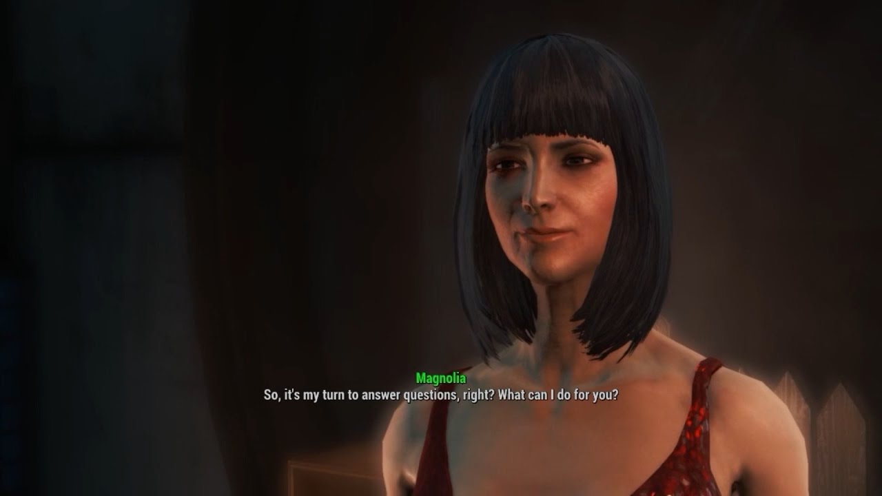 Third Rail in Goodneighbor, Magnolia romance, Vault-Tec rep in Hotel ...