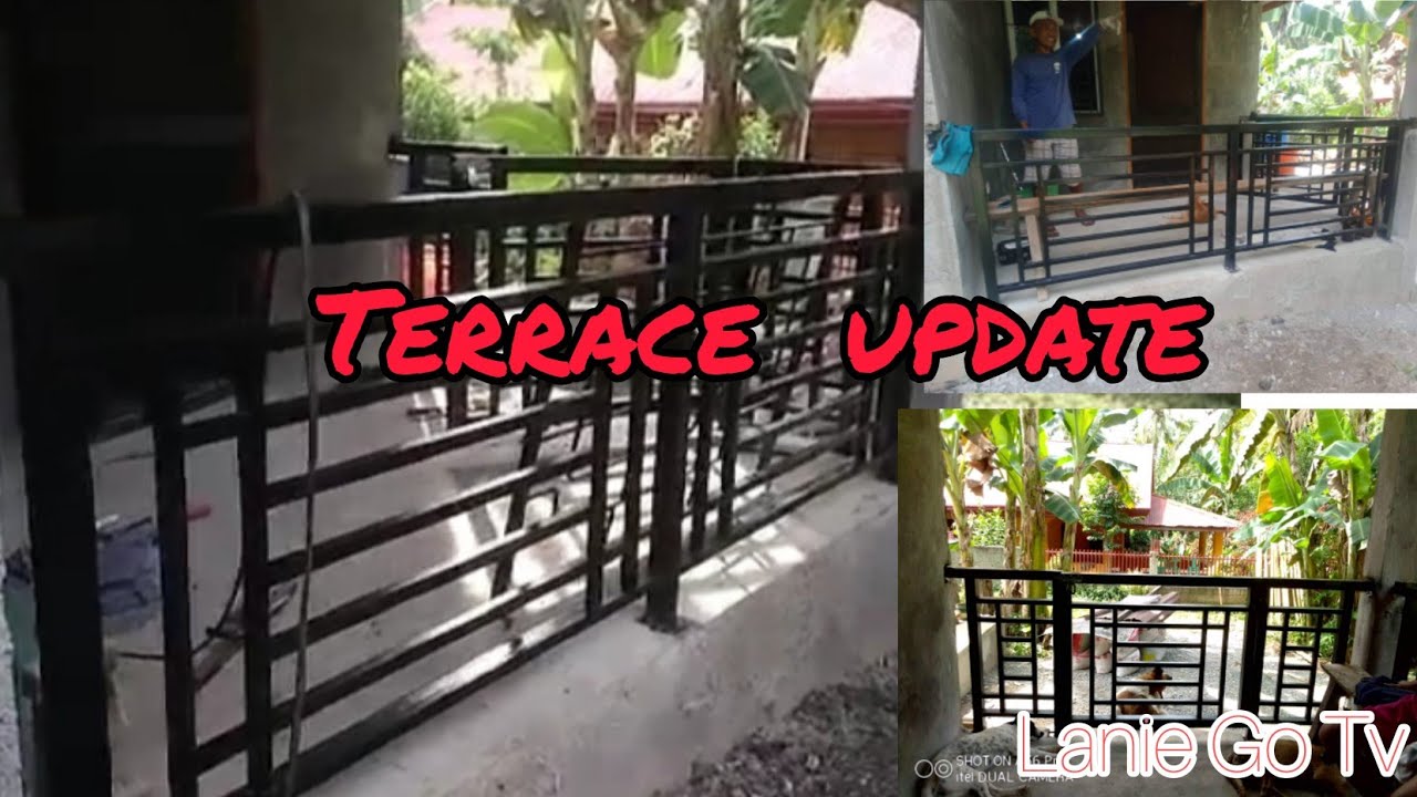 Terrace Railing update construct by Keziah's steel Fabrication / Lanie ...