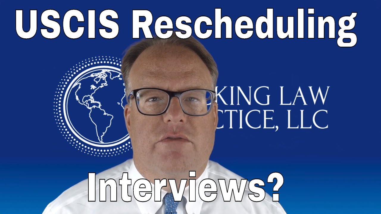 USCIS Rescheduling Interviews YouTube USCIS Rescheduling Interviews YouTube