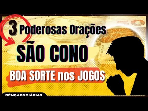 ORAÇÃO A SÃO CONO O SANTO DA BOA SORTE NOS JOGOS