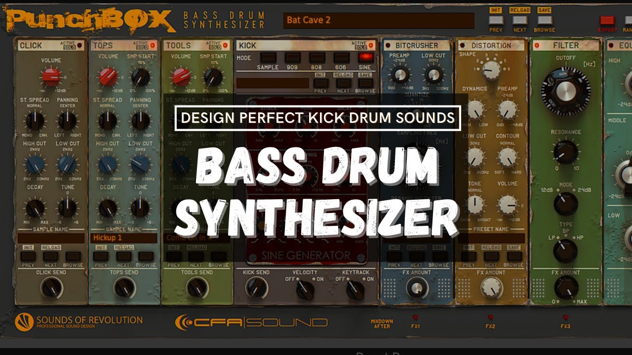 D16 PUNCHBOX | Best Plugin For Designing Perfect Kick/Bass Drum Sounds ...