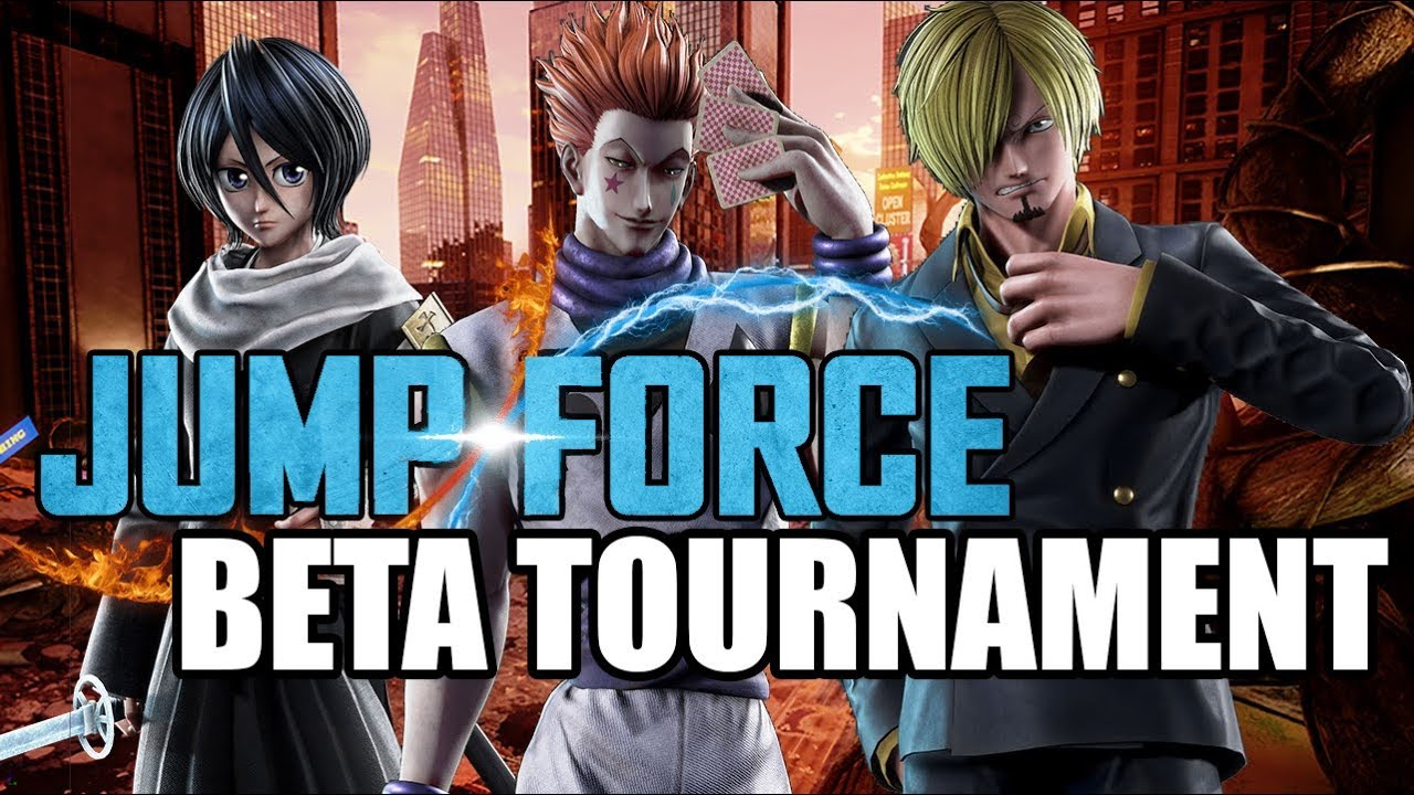 BETA TOURNAMENT SIGNUPS | JUMP FORCE - YouTube