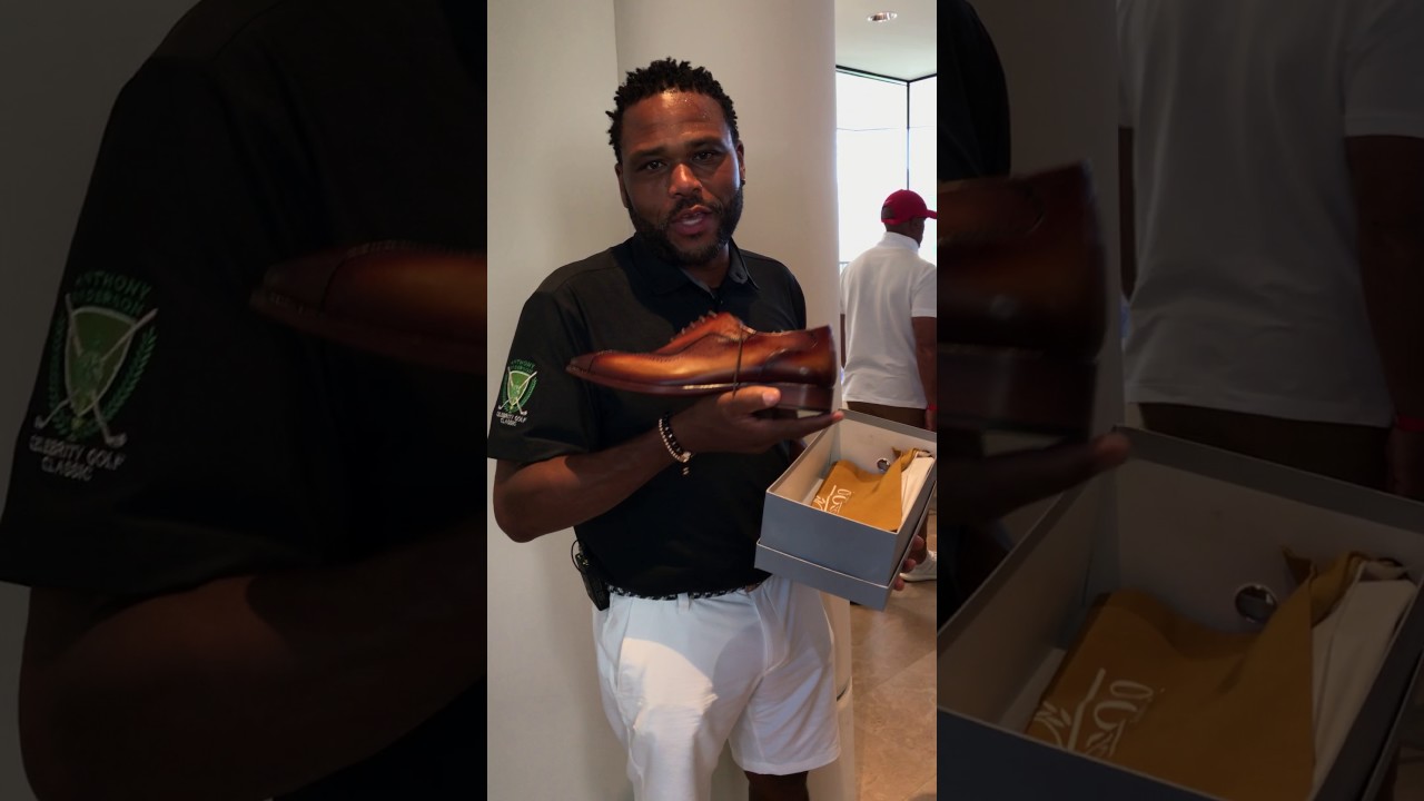Featuring Celebrity Actor Anthony Anderson with his TucciPolo Handmade ...