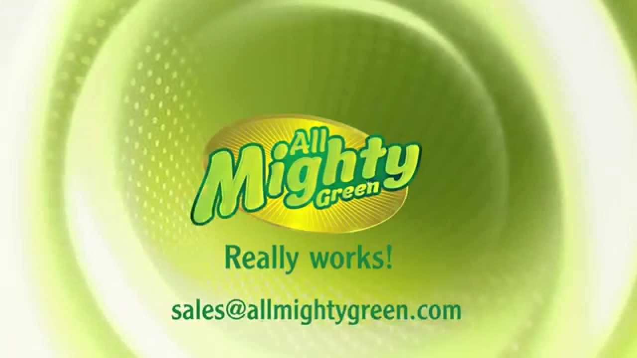 All mighty green test #3 heavy grease - YouTube
