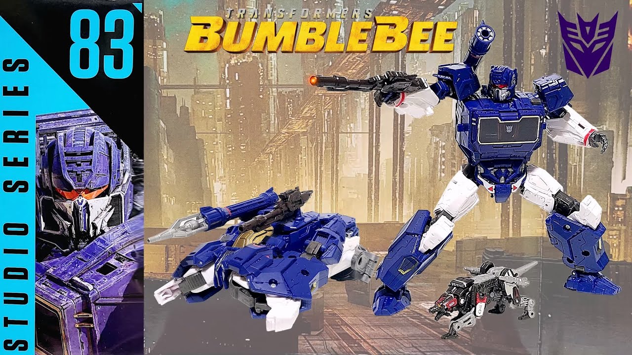 트랜스포머 스튜디오 시리즈 보이저 클래스 SS-83 사운드웨이브 & 래비지 변형 - YouTube